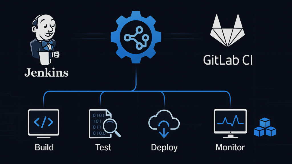 How DevOps Consulting Services Use Jenkins and GitLab CI for Automation - Techtweek Infotech